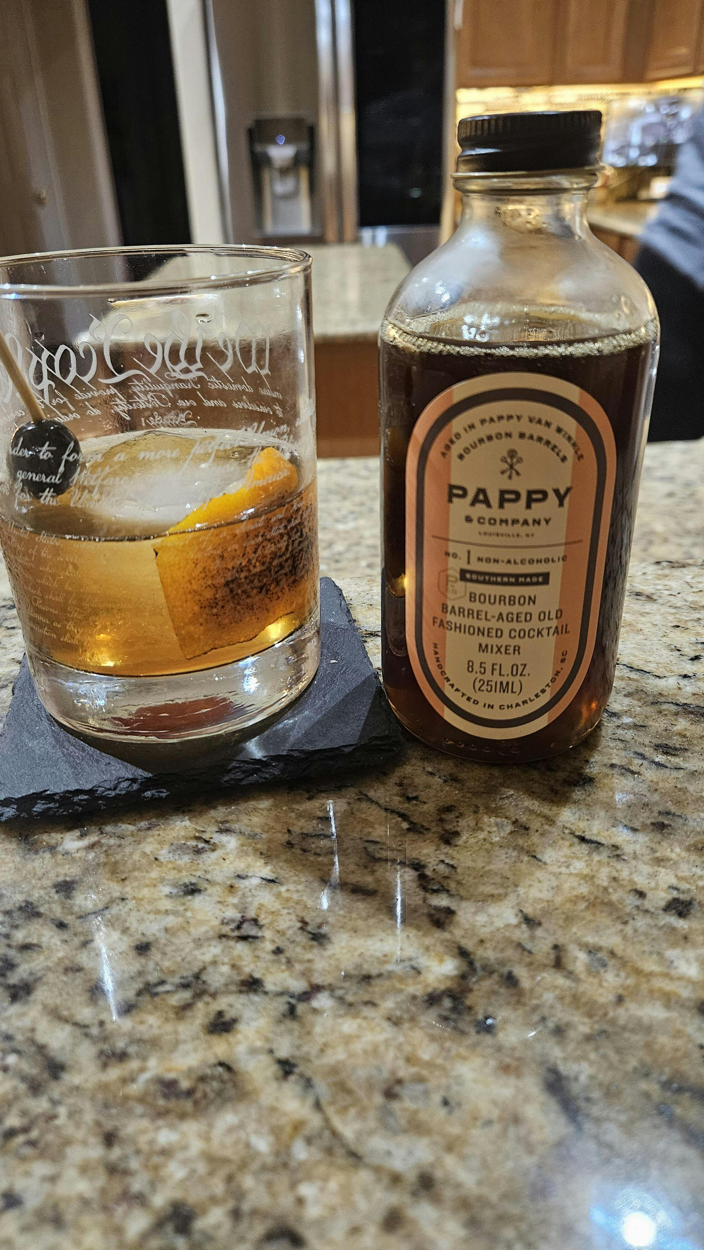 Pappy Van Winkle Barrel-Aged Old Fashioned Mix - 8.5 oz | Pappy & Company