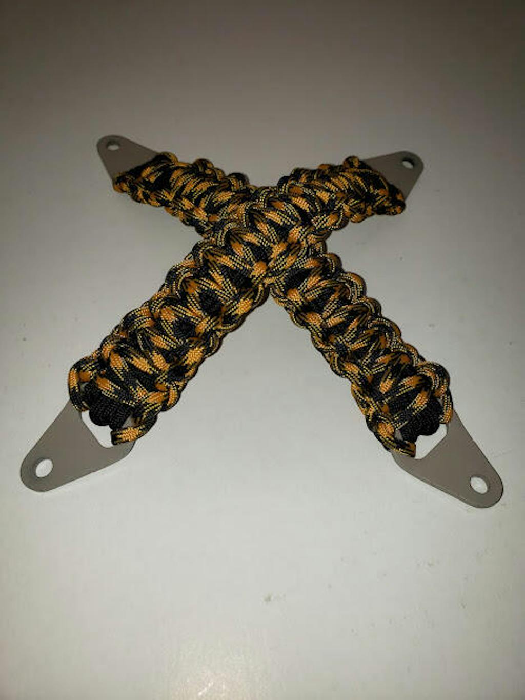 550 Paracord Rust Brown Made in the USA Nylon/Nylon Type 111.
