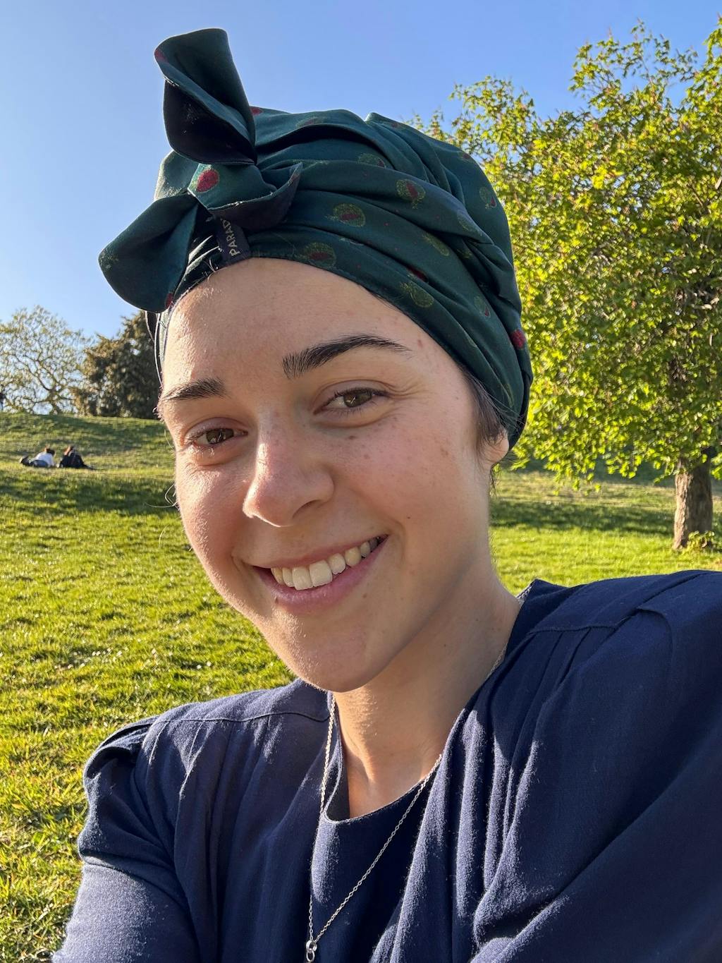 Champagne Campaign Fold - Paradisefold Silk Hair Wrap - Classic black ...