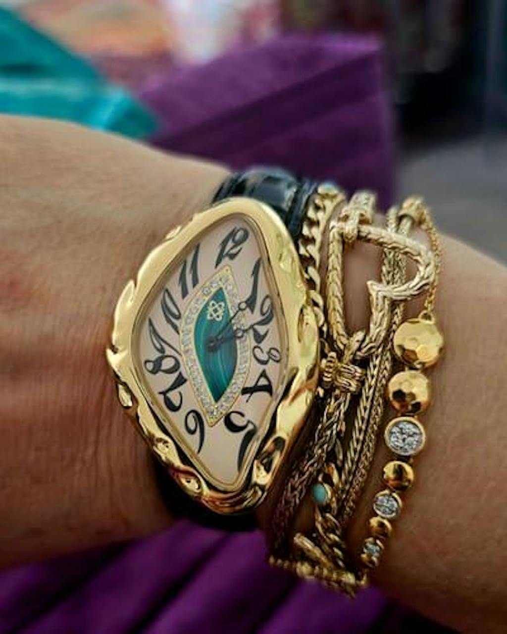 Paradoxe Salvador Dali Watch: Diamond Gilded Forest | PASCAL