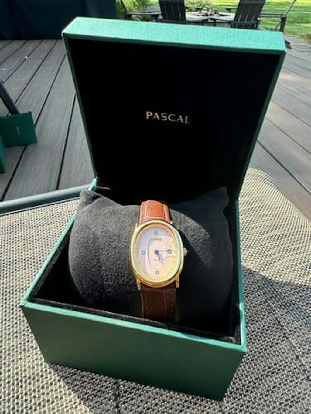 Oval Bubble Diamond Watch (24mm x 30mm) | PASCAL