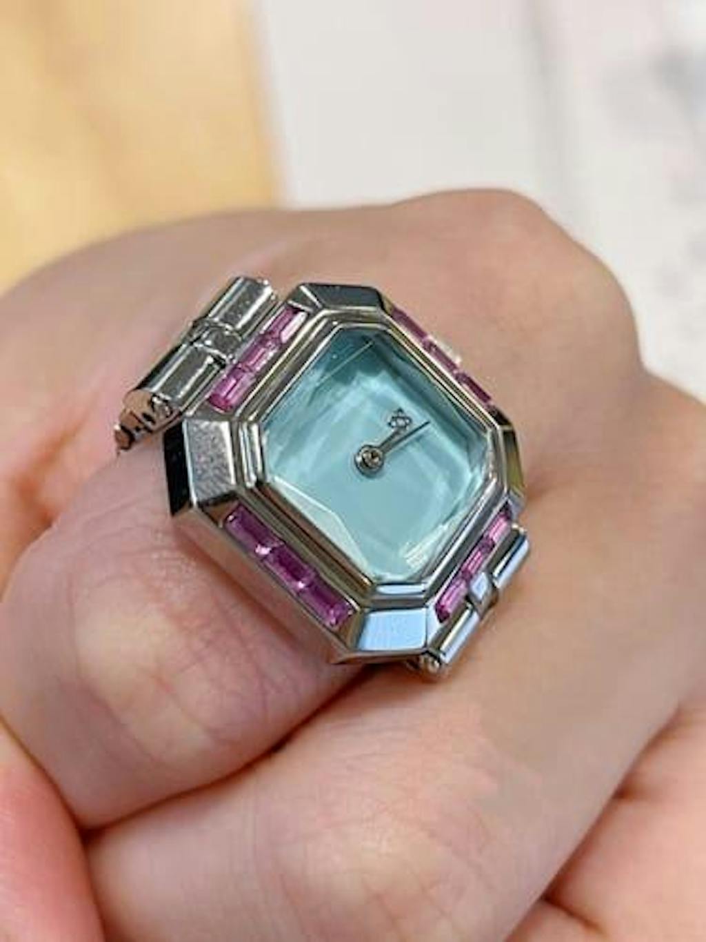 Sofia Prism Cocktail Watch Ring | PASCAL