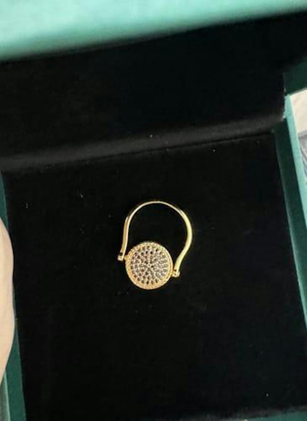 Disc Rotating Diamond Ring | PASCAL