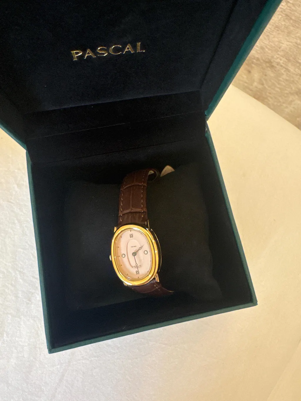 Oval Bubble Diamond Watch | PASCAL