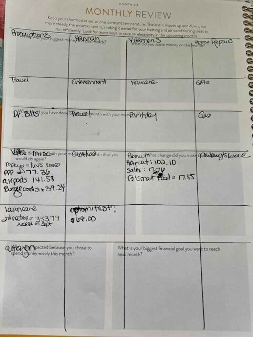 Money Planner - Passionate Penny Pincher