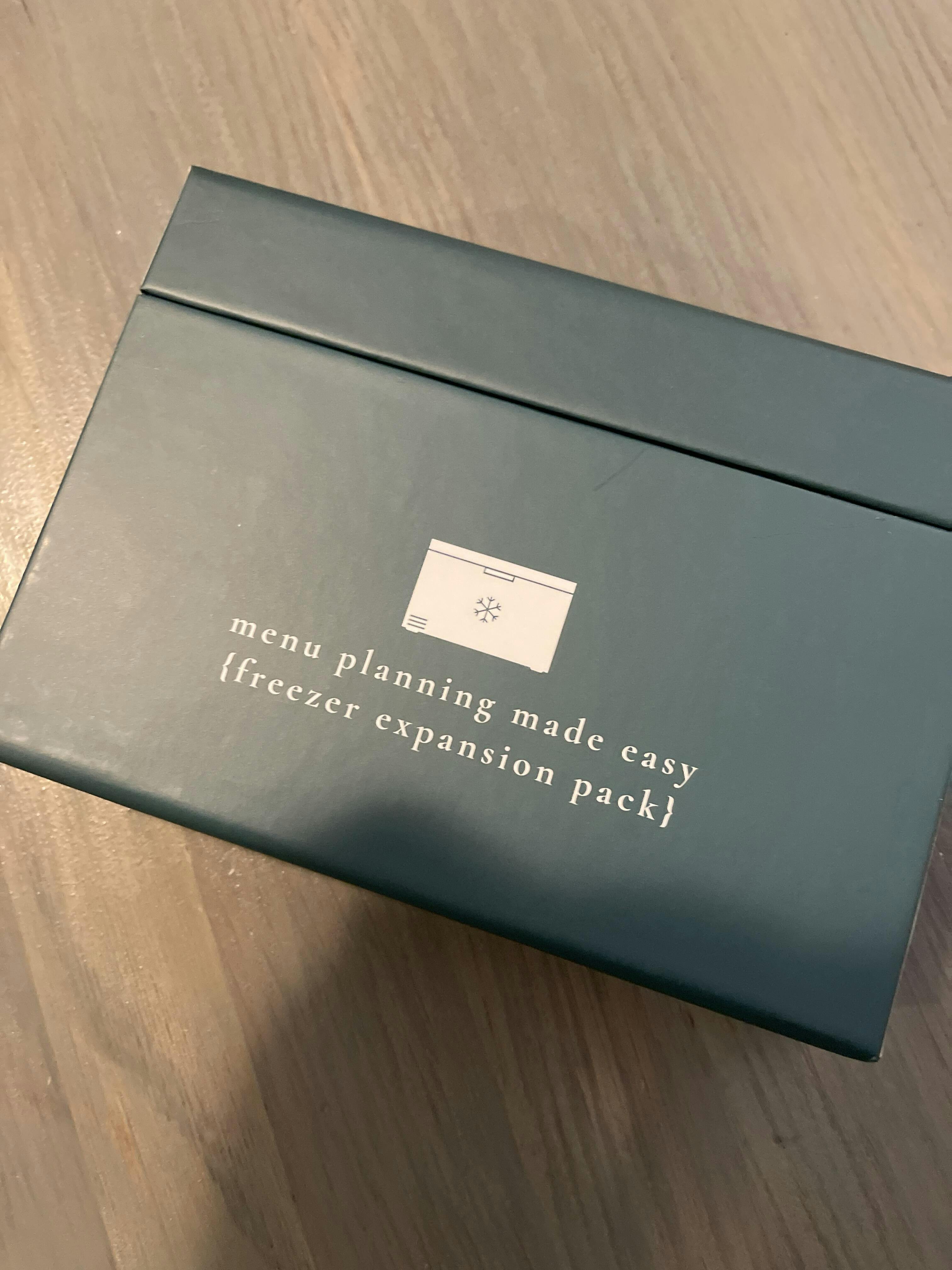 Freezer Menu Expansion Pack - Passionate Penny Pincher