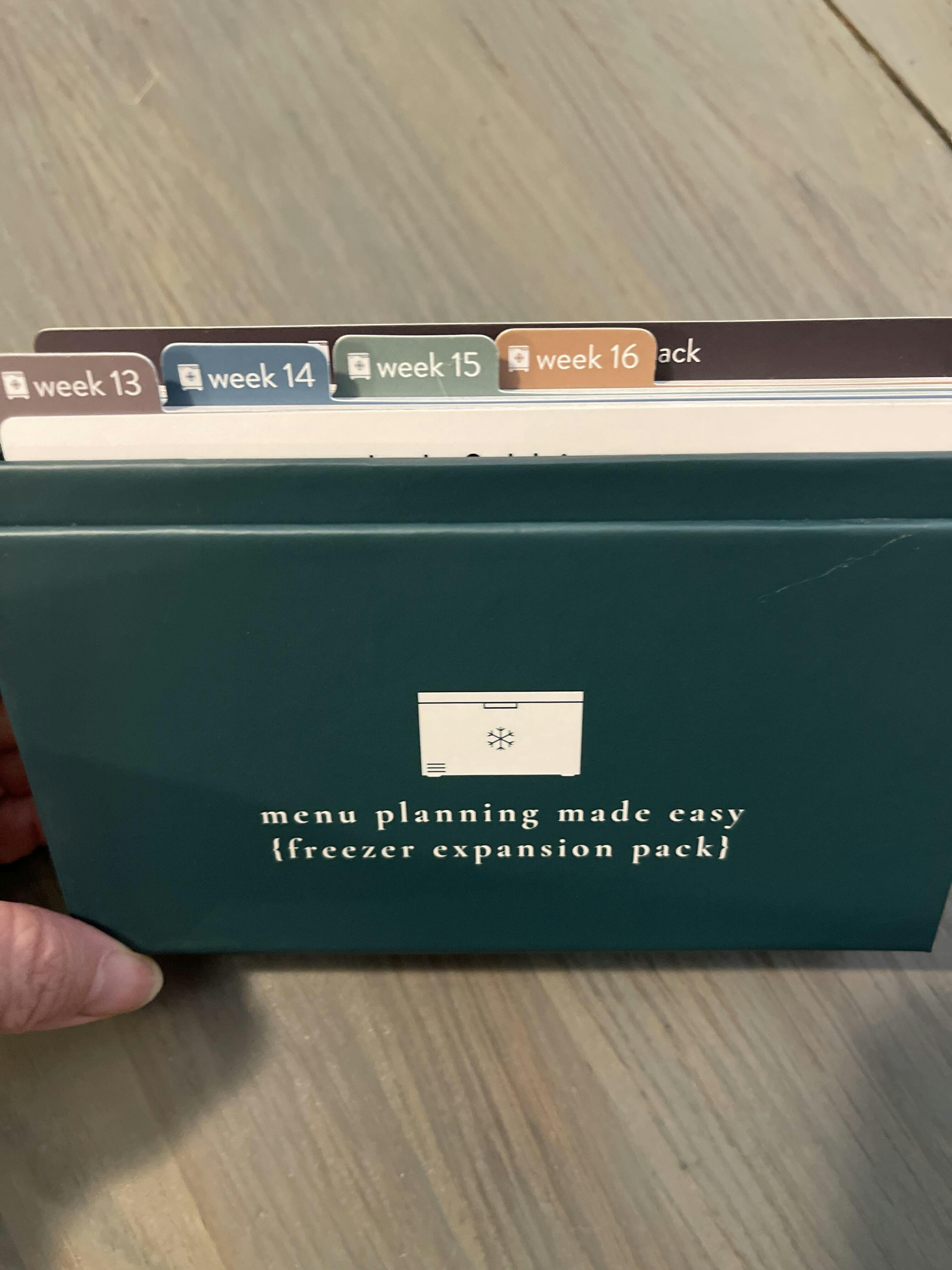 Freezer Menu Expansion Pack - Passionate Penny Pincher