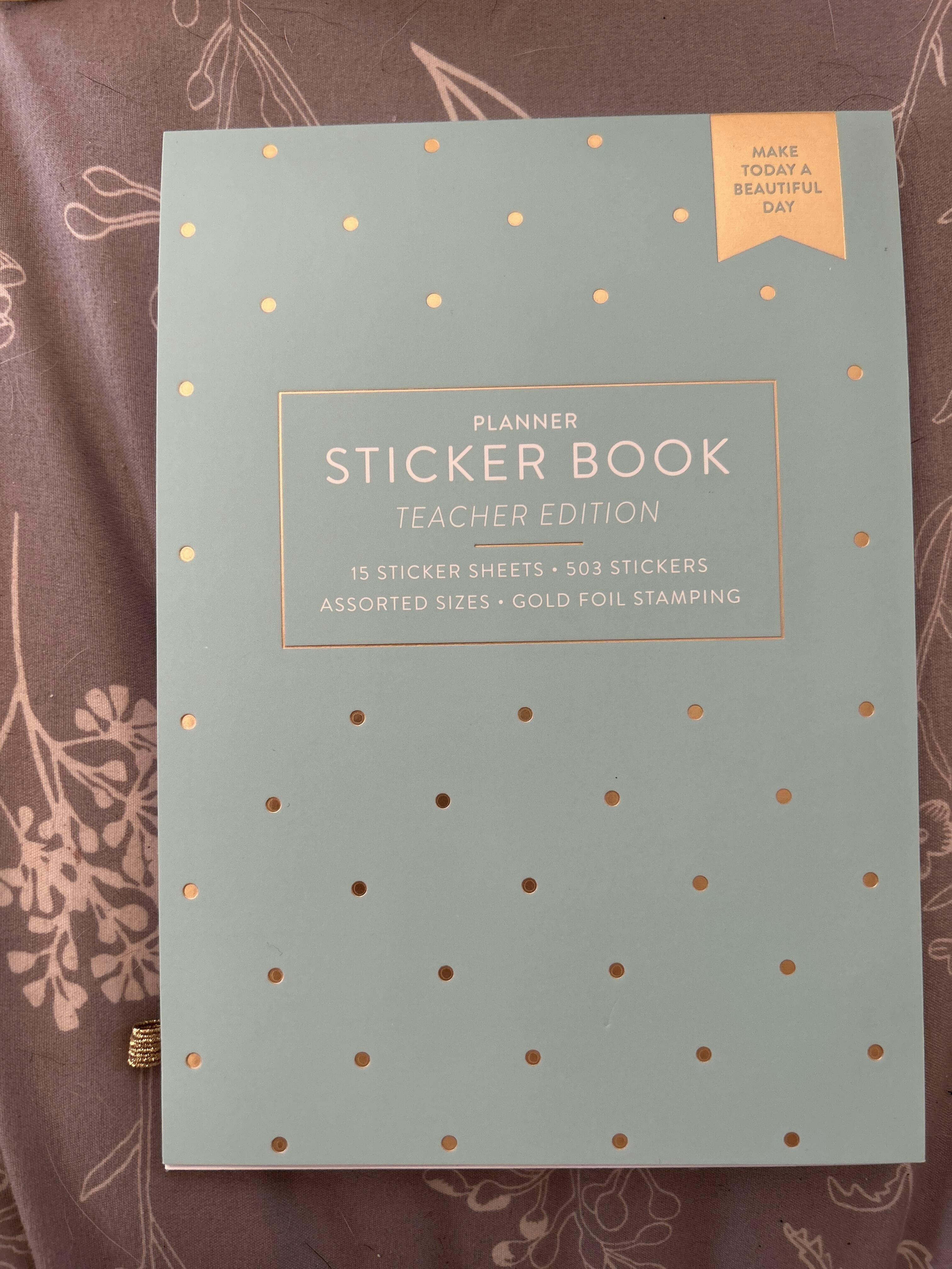 Teacher Sticker Book - Passionate Penny Pincher