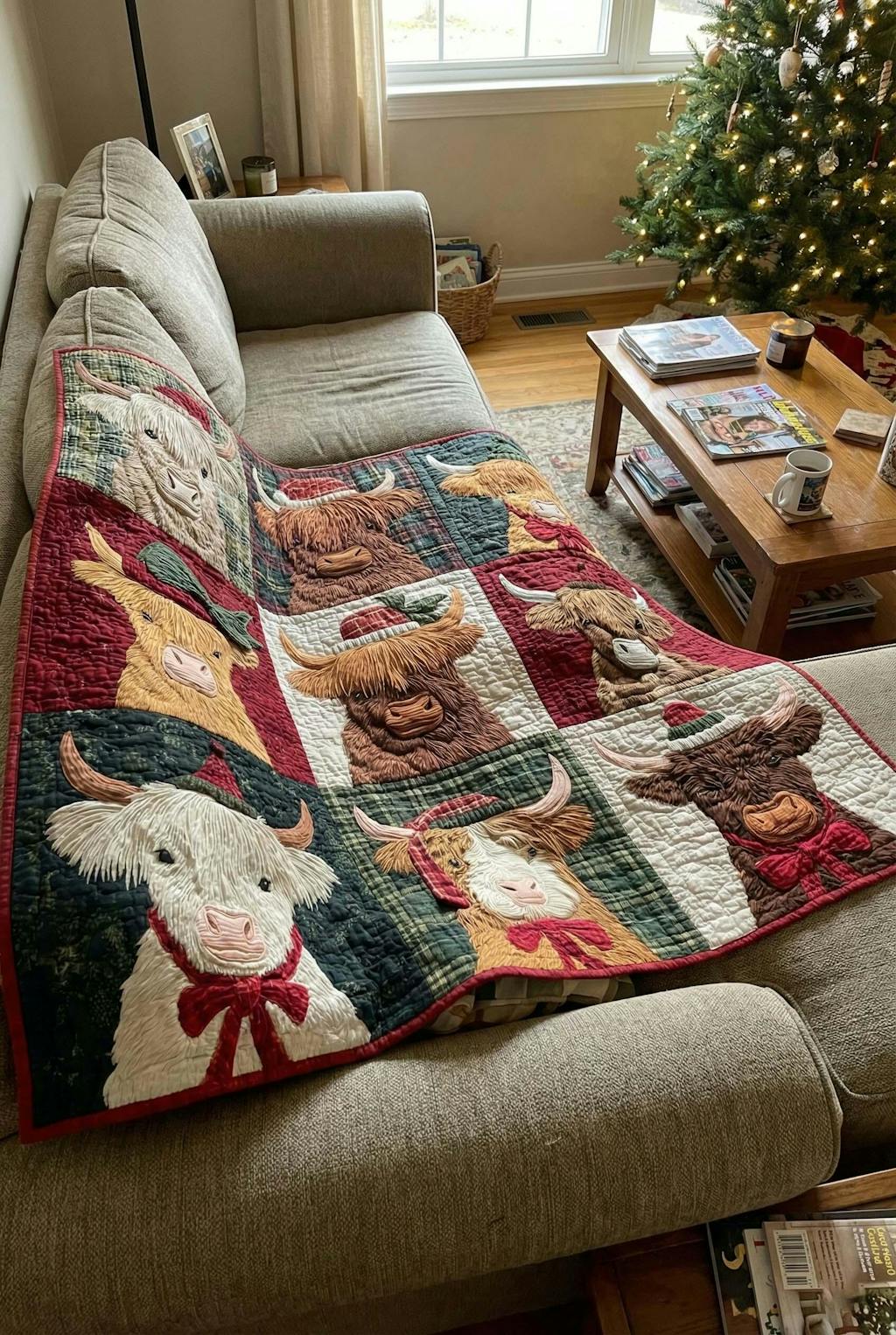 Masquerade Bloom Quilted Blanket GFTOQM2143 – Patchique Store