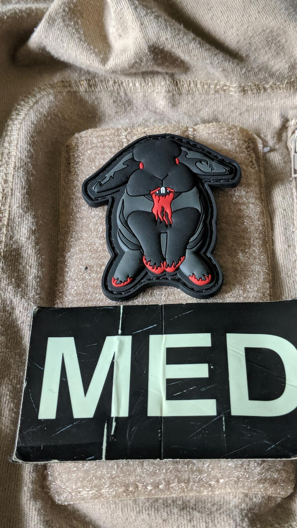 Evil Bunny Patch + Sticker – PatchPanel