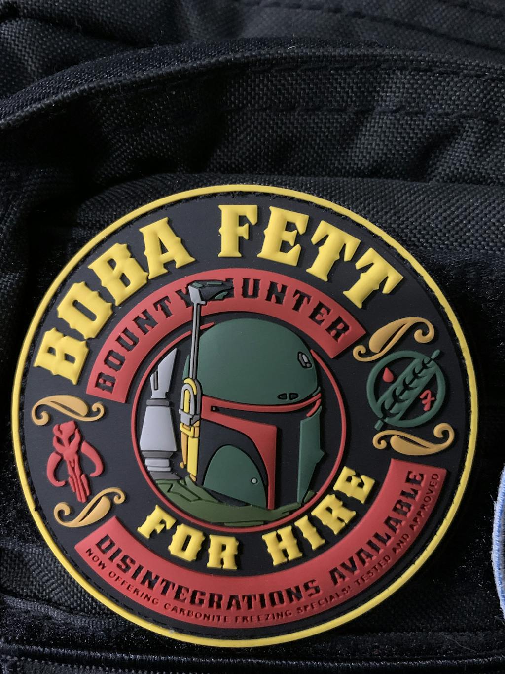 Bounty Hunter for Hire Patch + Sticker – PatchPanel