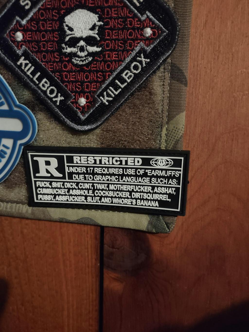 Rated R Patch + Sticker – PatchPanel