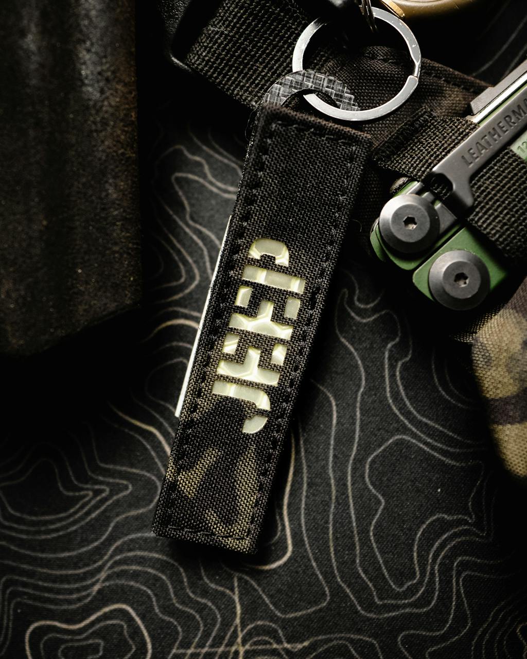 4" x 1" Loop Keychain – PatchPanel