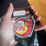 Pull the pin to win Patch + Sticker – PatchPanel