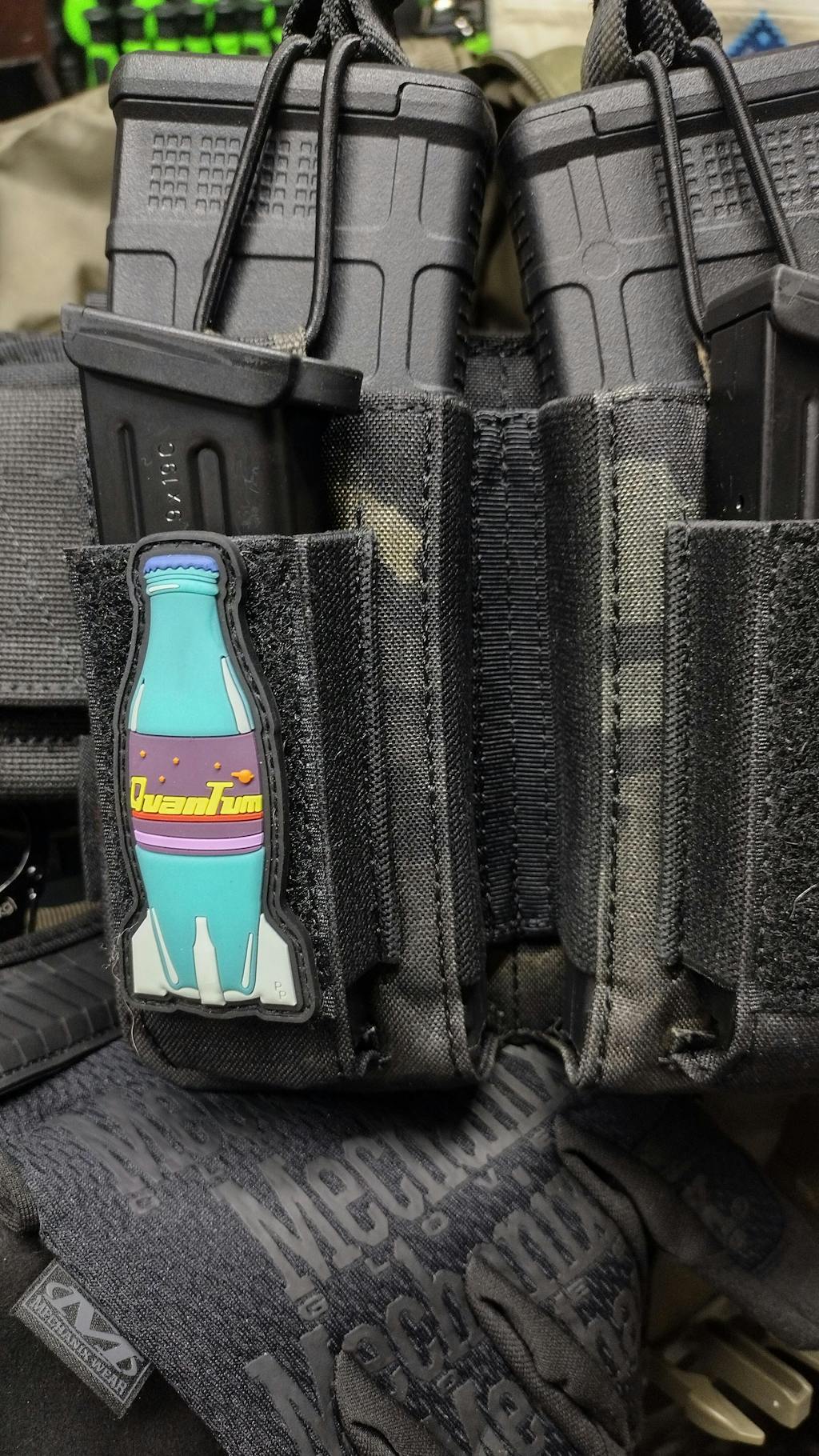 Nuka Cola Quantum - Patch + Sticker – PatchPanel