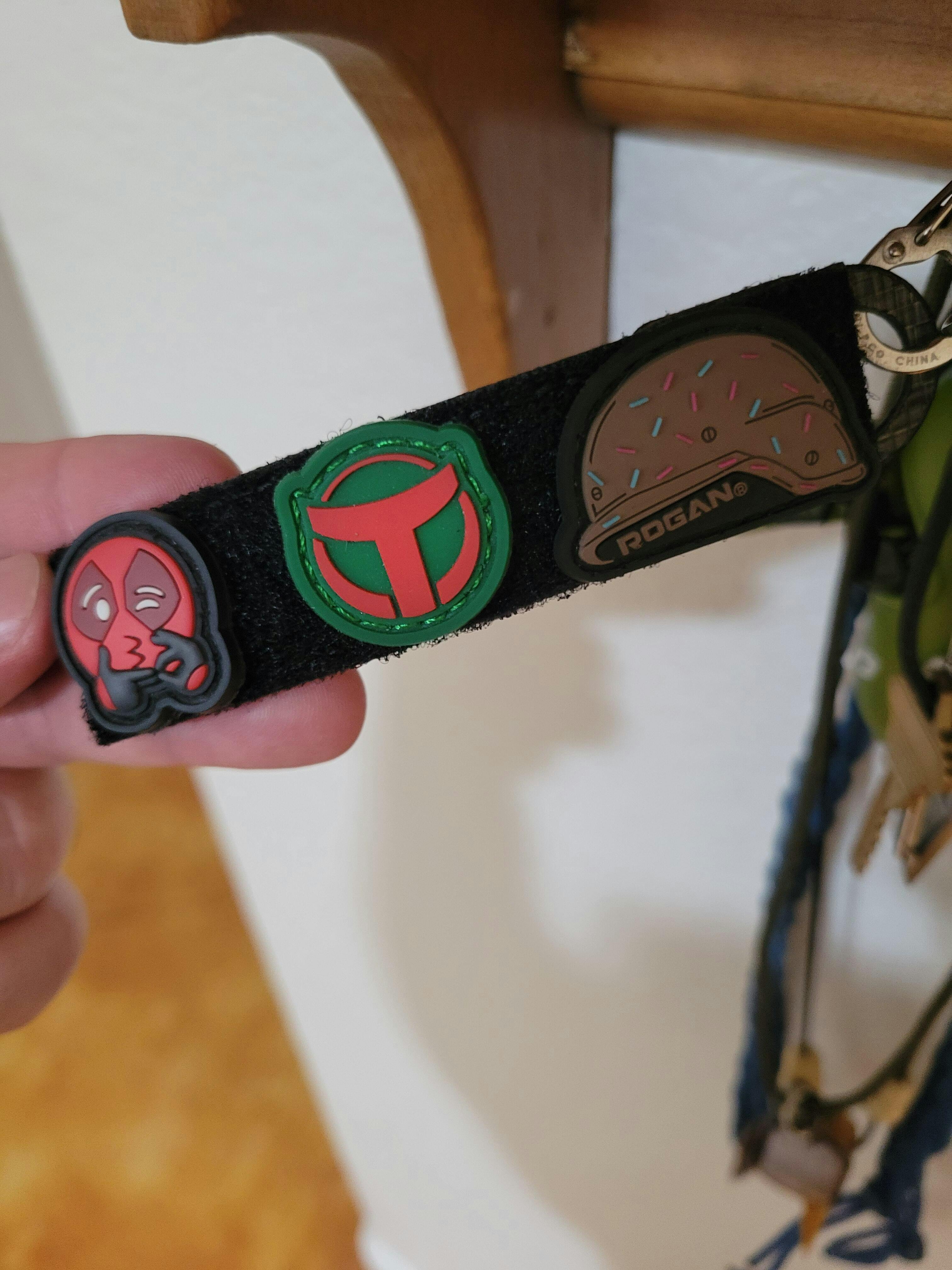 4" x 1" Loop Keychain – PatchPanel