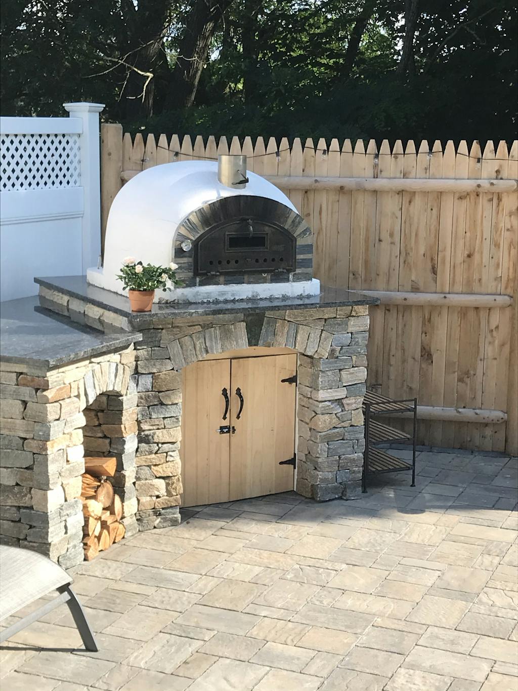Wood-Fired Pizza Oven - Pizzaioli Rustic Authentic Brick Pizza Oven ...
