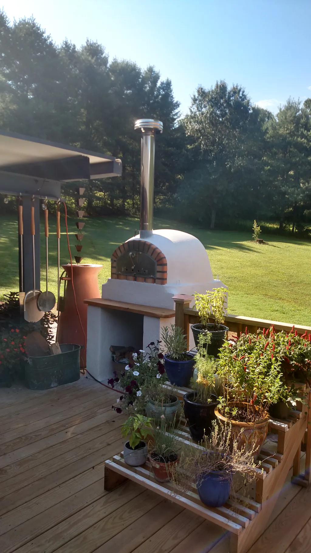 Wood-Fired Pizza Oven - Pizzaioli Rustic Authentic Brick Pizza Oven ...