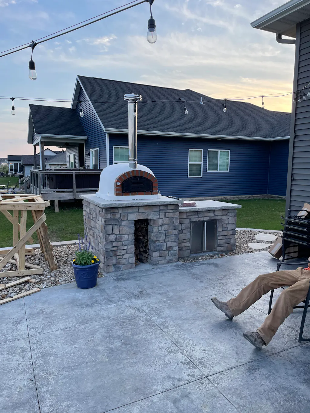 Wood-Fired Pizza Oven - Pizzaioli Rustic Authentic Brick Pizza Oven ...