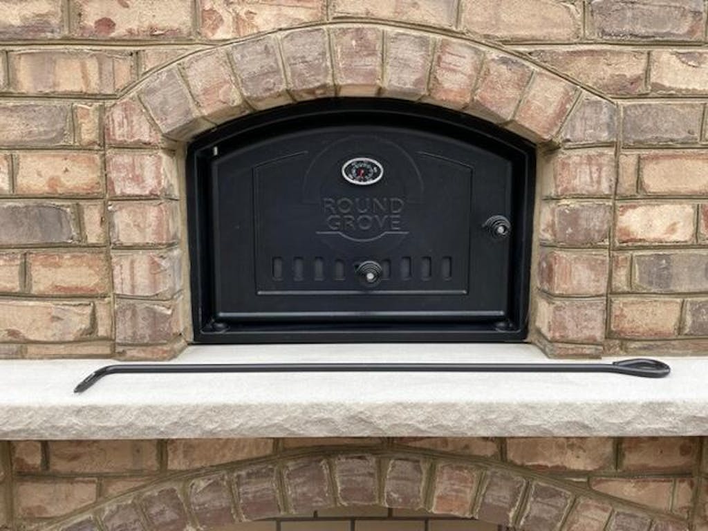 Outdoor Fireplace | Round Grove Mezzo Fireplace FP1600 - Patio & Pizza ...