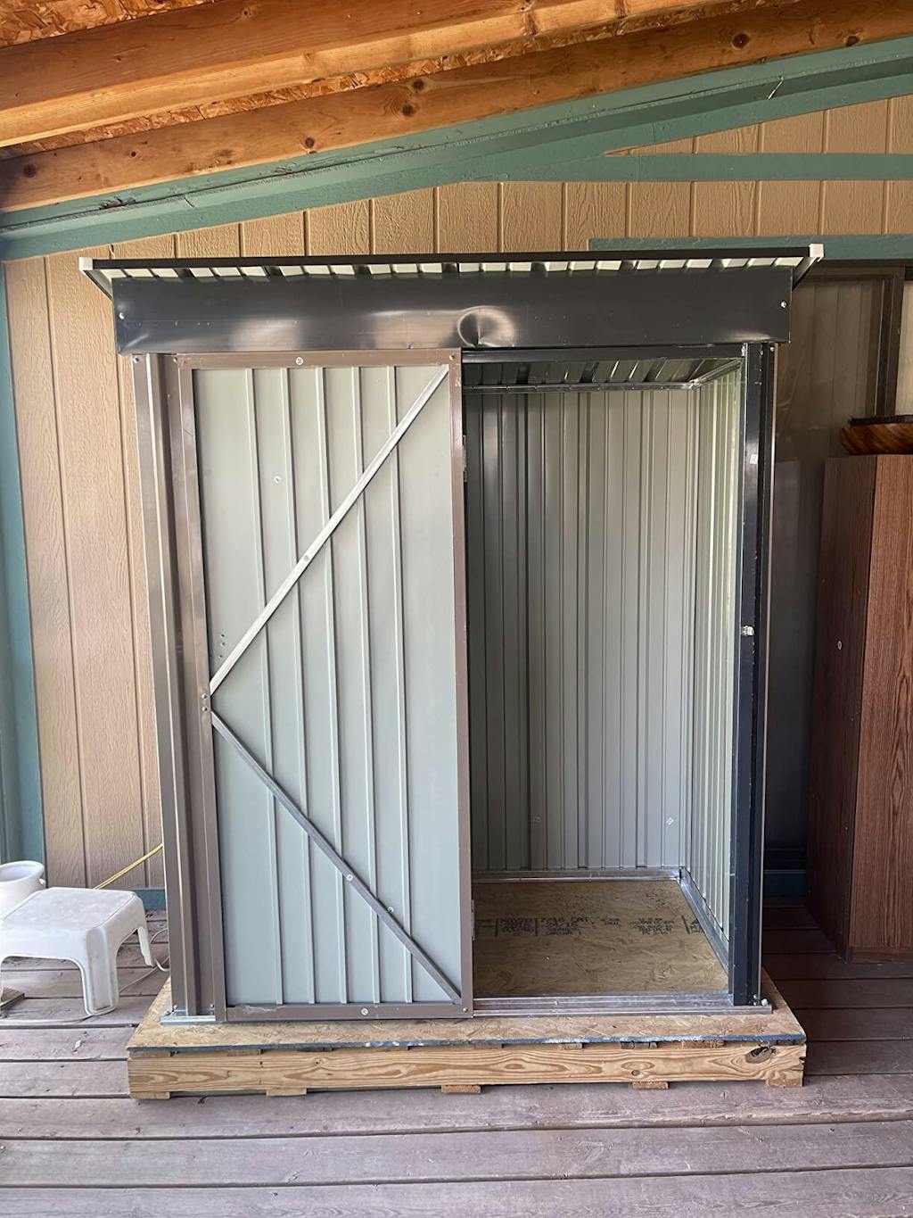 3x5 Storage Metal Shed (5x3 Shed)