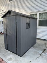 Fit-it 4x6 Plastic Storage Shed Pro | Patiowell
