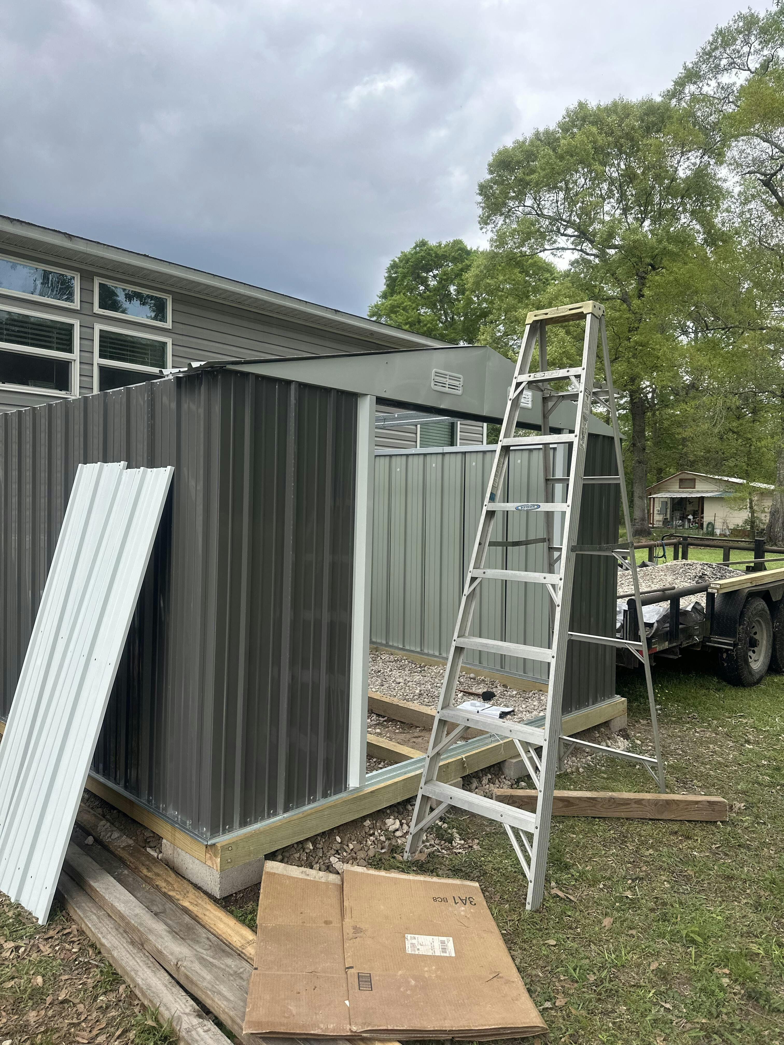 10x10 Metal Shed Pro | Patiowell