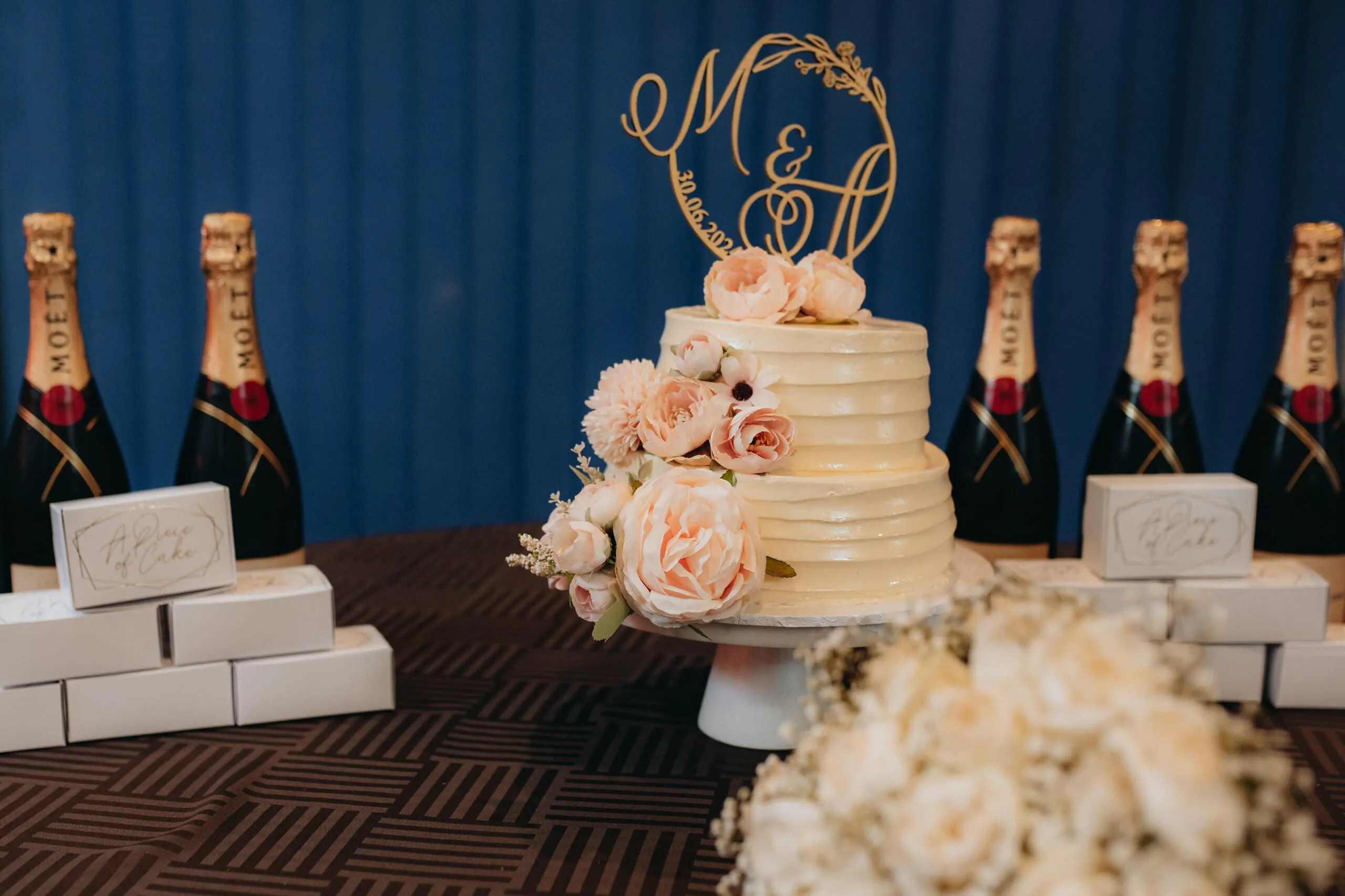 Vanilla Two Tier Wedding Cake | Nationwide Deliveries | Patisserie Valerie