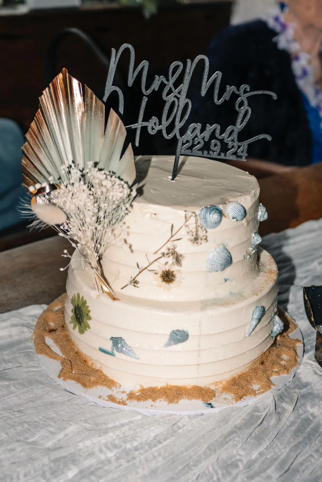 Vanilla Two Tier Wedding Cake | Nationwide Deliveries | Patisserie Valerie