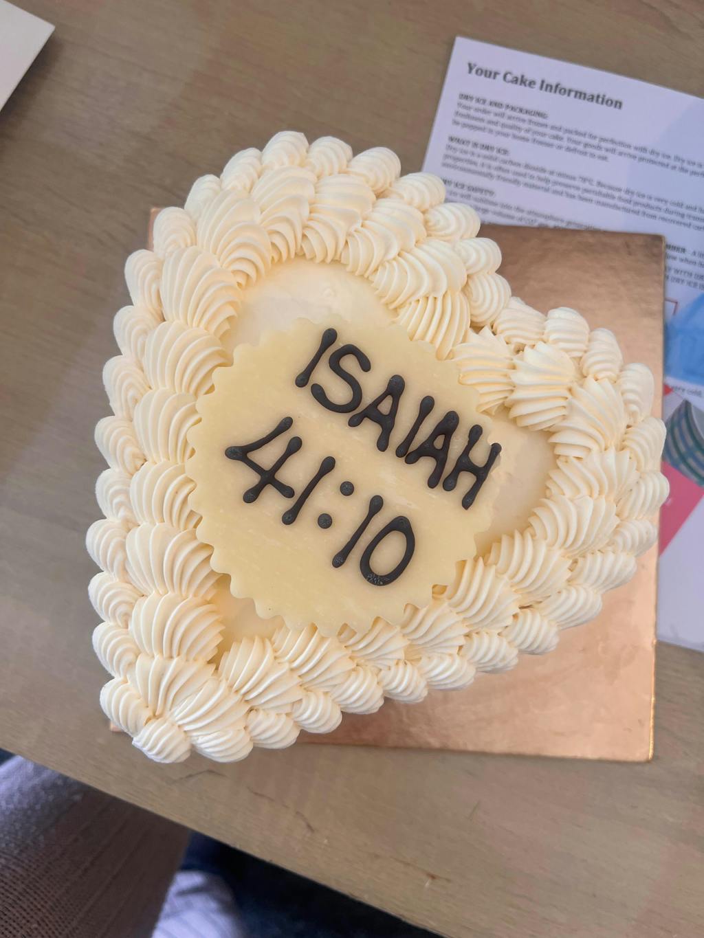 Vintage Heart Cake | Lambeth Iced Cake | Patisserie Valerie