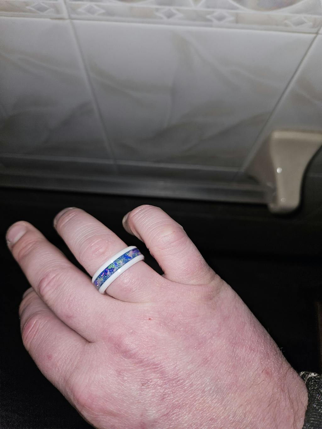 Black Fire Opal Ring | Patrick Adair Designs