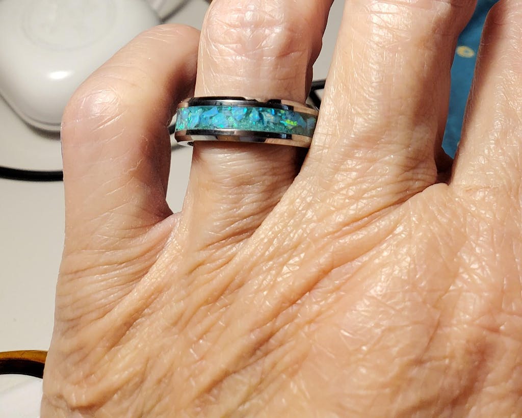 Pearl White Opal Ring | Patrick Adair Designs