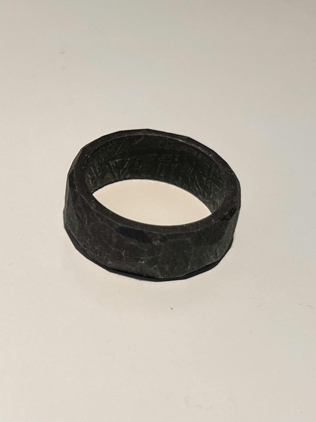 Obsidian Meteorite Ring | Patrick Adair Designs