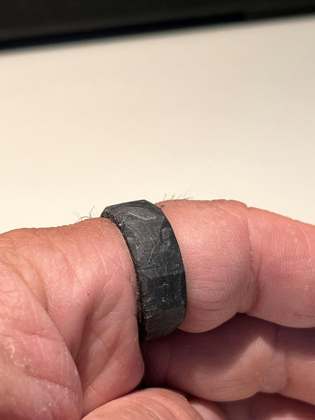 Obsidian Meteorite Ring | Patrick Adair Designs