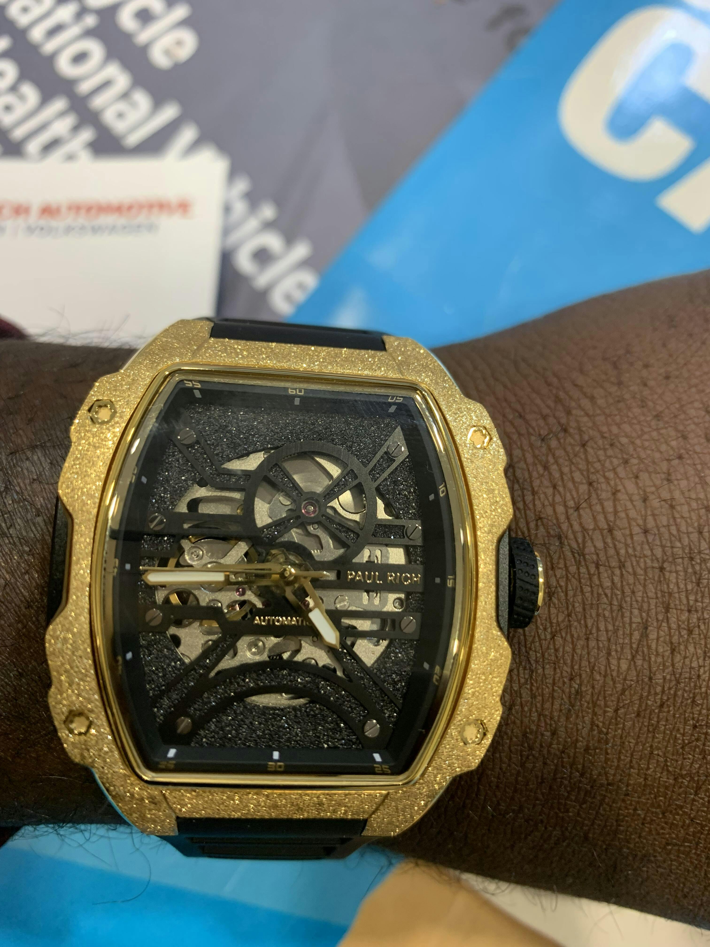 Astro Skeleton Mason Gold