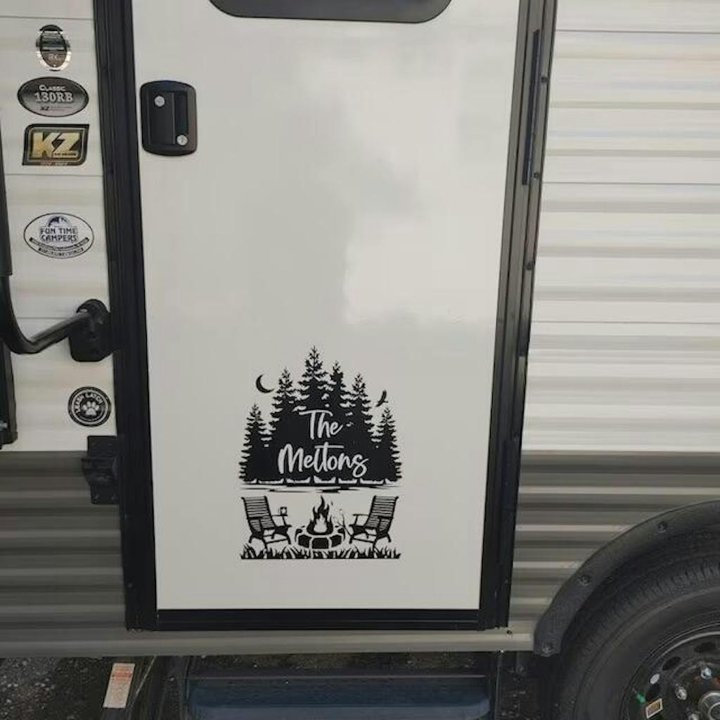 This Is Us, Our Story, Our Life - Camping Personalized Custom RV Decal ...