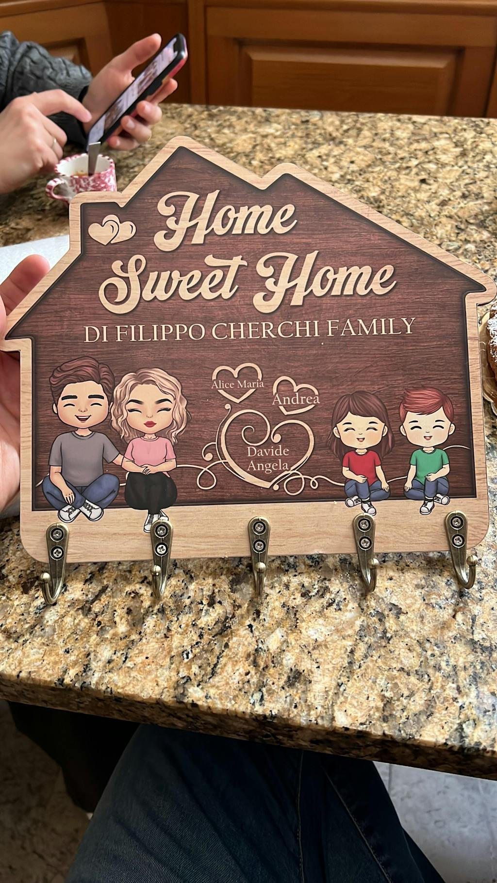 Custom Photo Home Sweet Home - Family Personalized Custom Home Decor R ...
