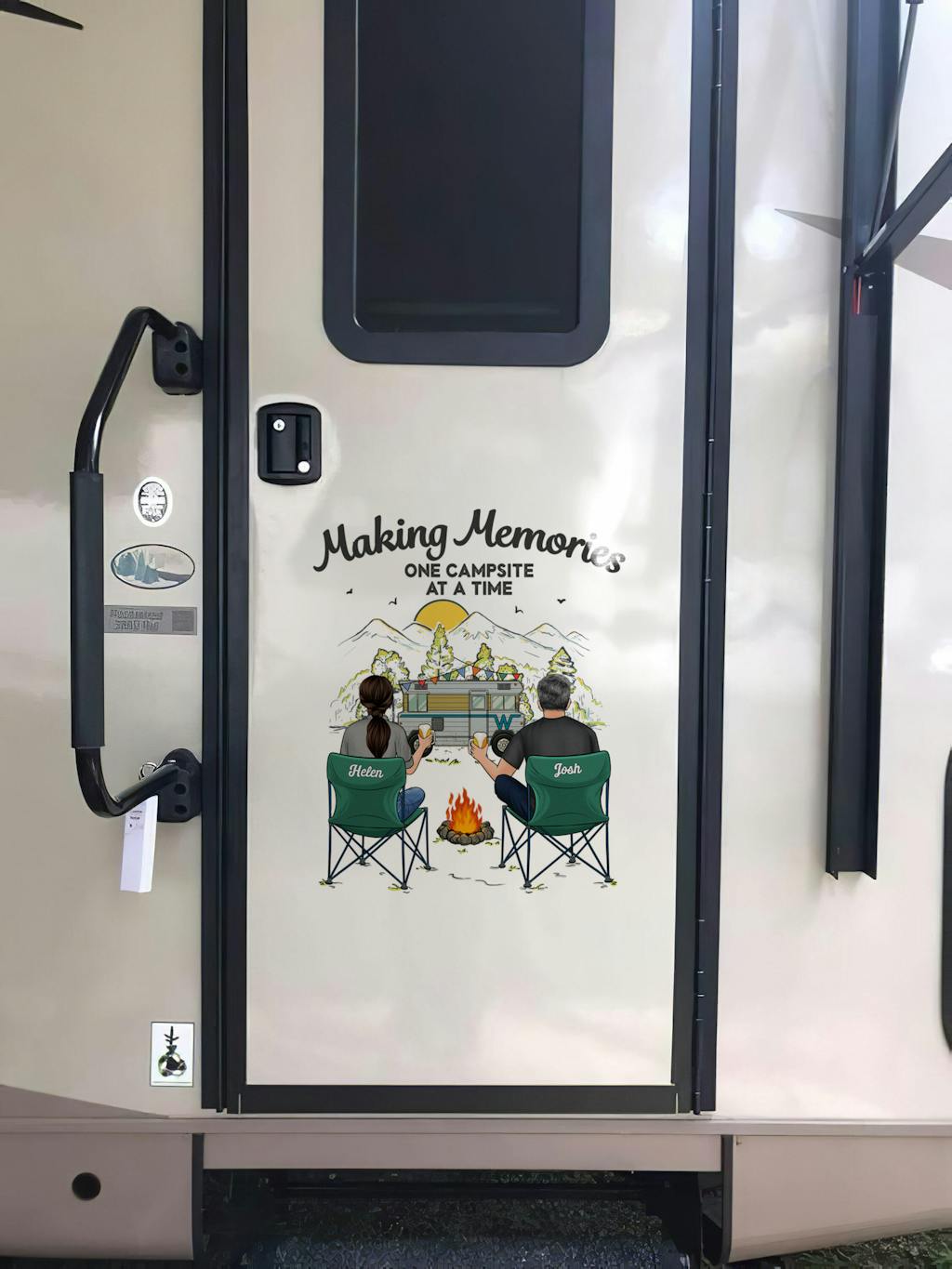 This Is Us, Our Story, Our Life - Camping Personalized Custom RV Decal ...