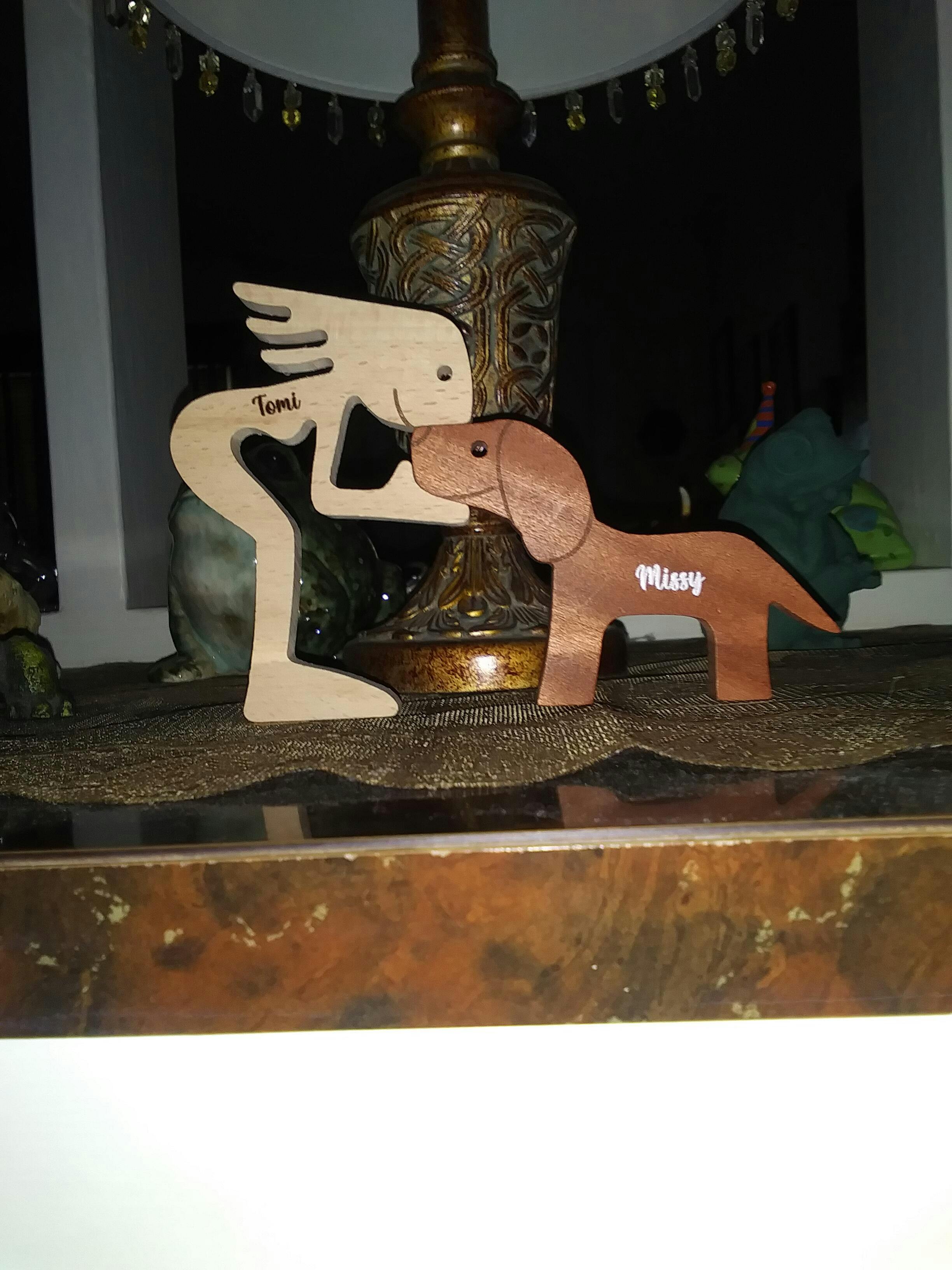 The Love Between You And Your Fur-Friend - Gift For Pet Lovers - Woode ...