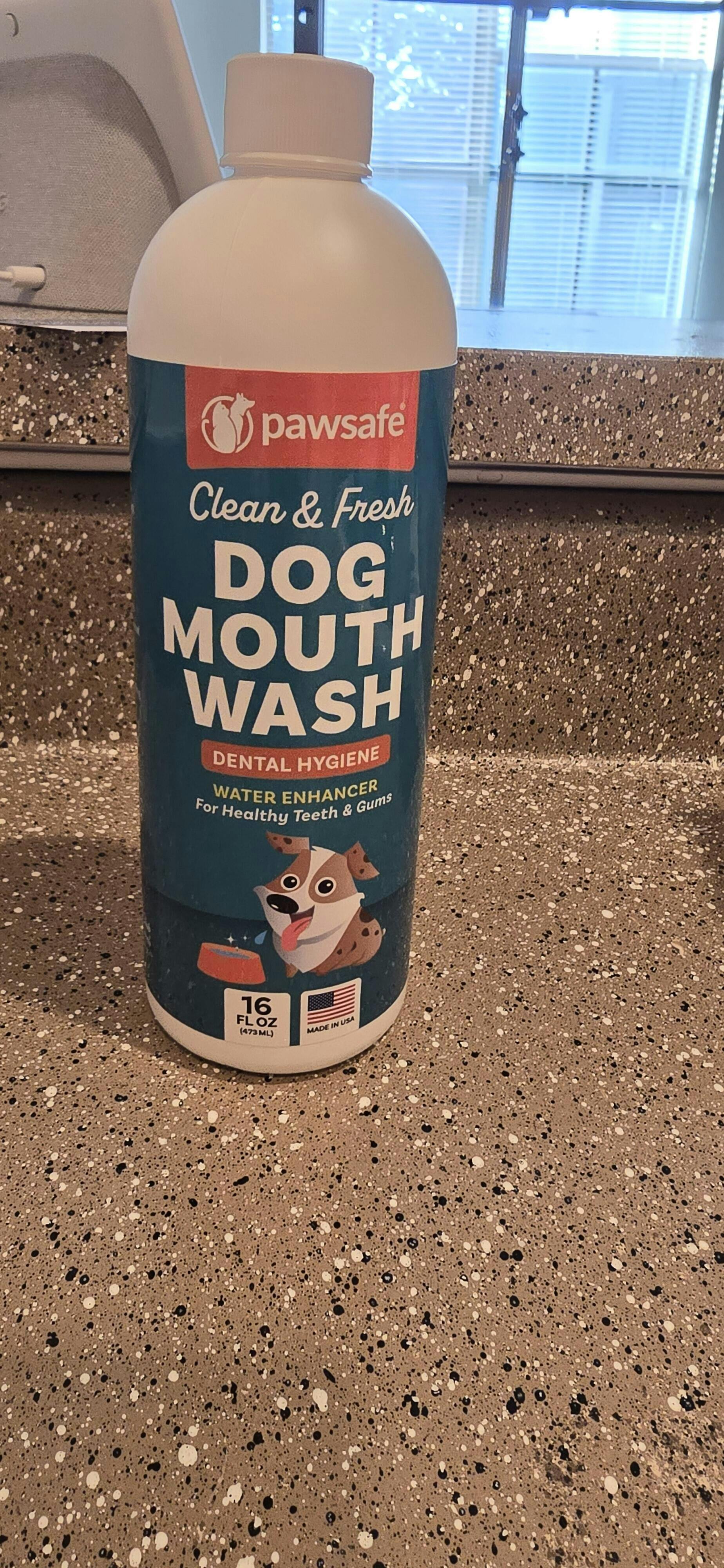 PawSafe® Dog Mouthwash - Bad Breath Dental Water Additive
