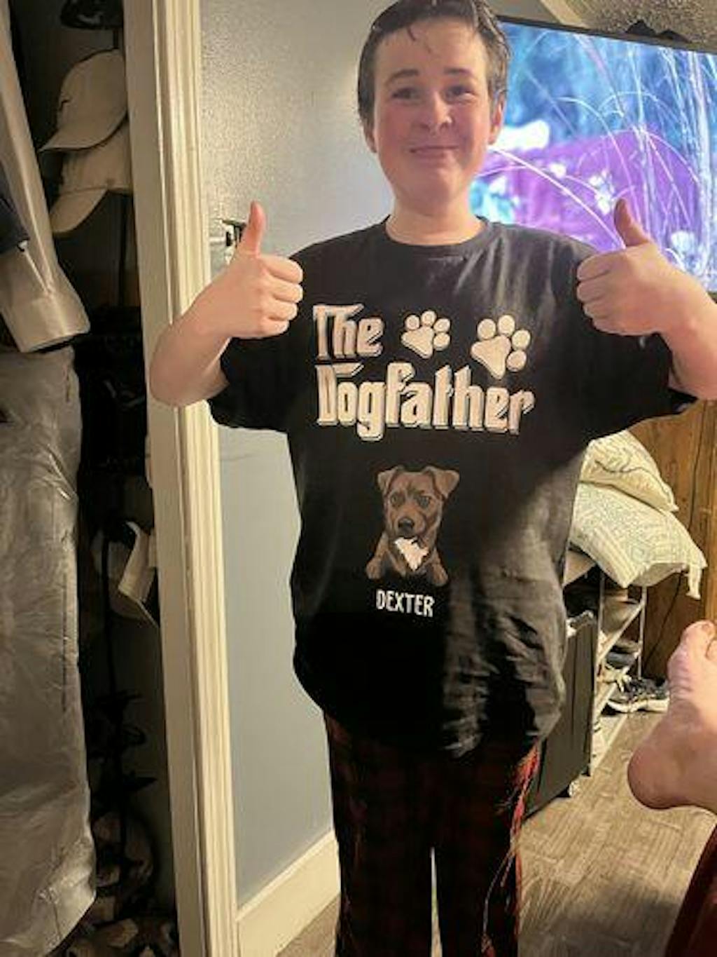 The Dogfather - Personalized Custom Unisex T-shirt – PAWSIONATE