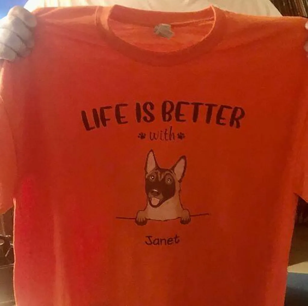Life is better - Personalized custom unisex classic T-shirt – PAWSIONATE