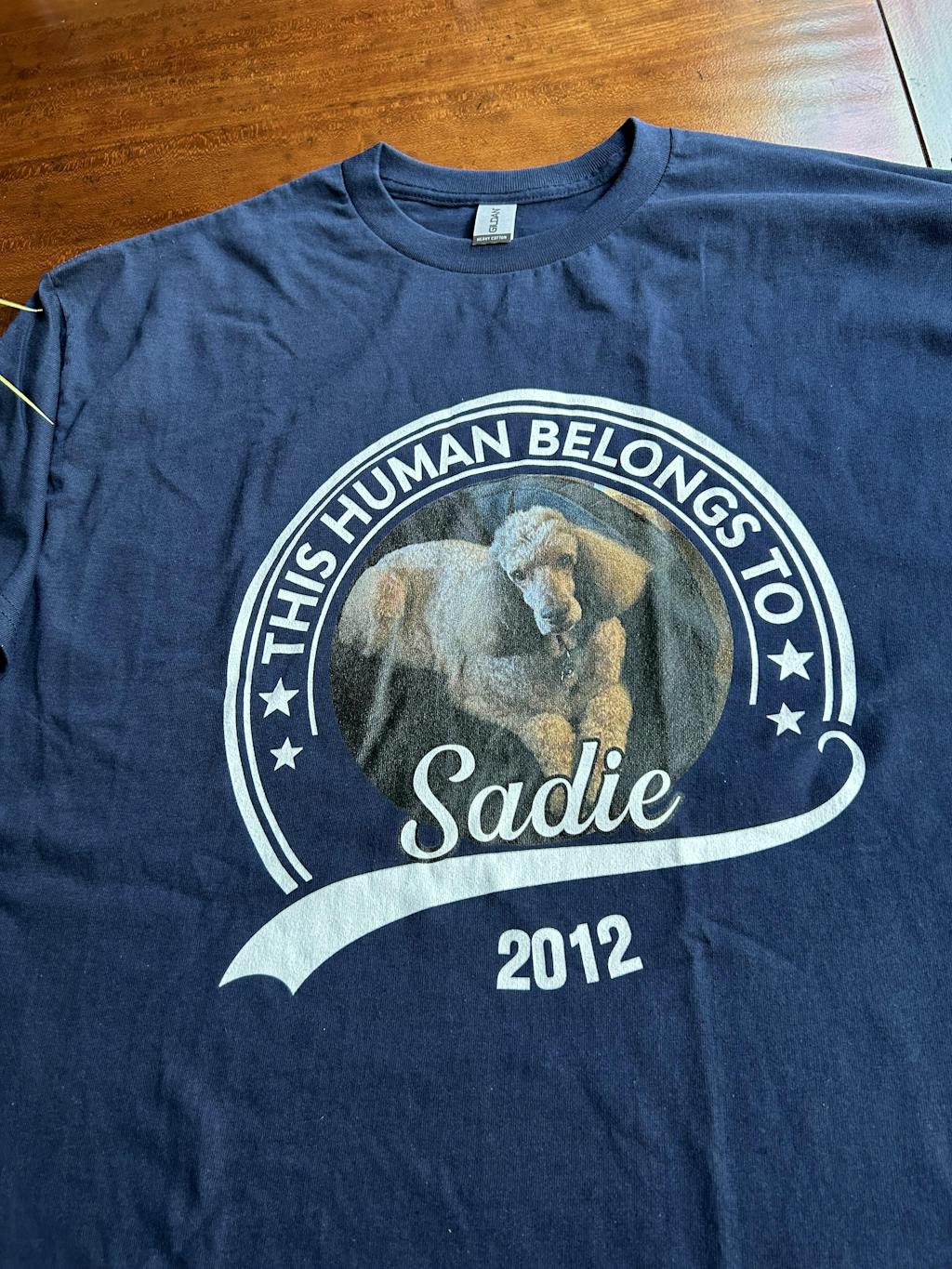 Human Belongs To Dog Version 2 - Personalized Custom Unisex T-shirt ...