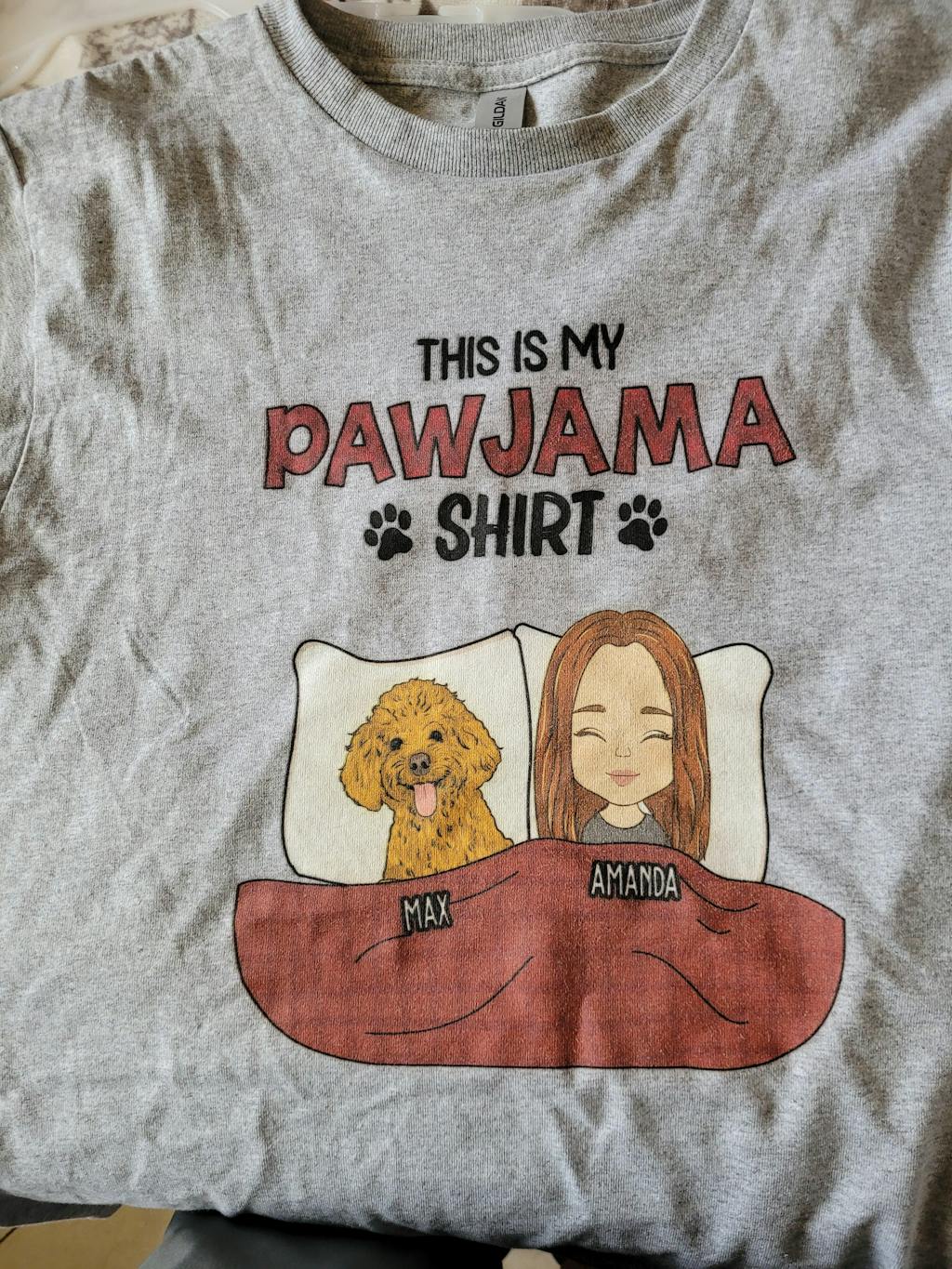 Pawjama Shirt Personalized Custom Youth T Shirt Pawsionate