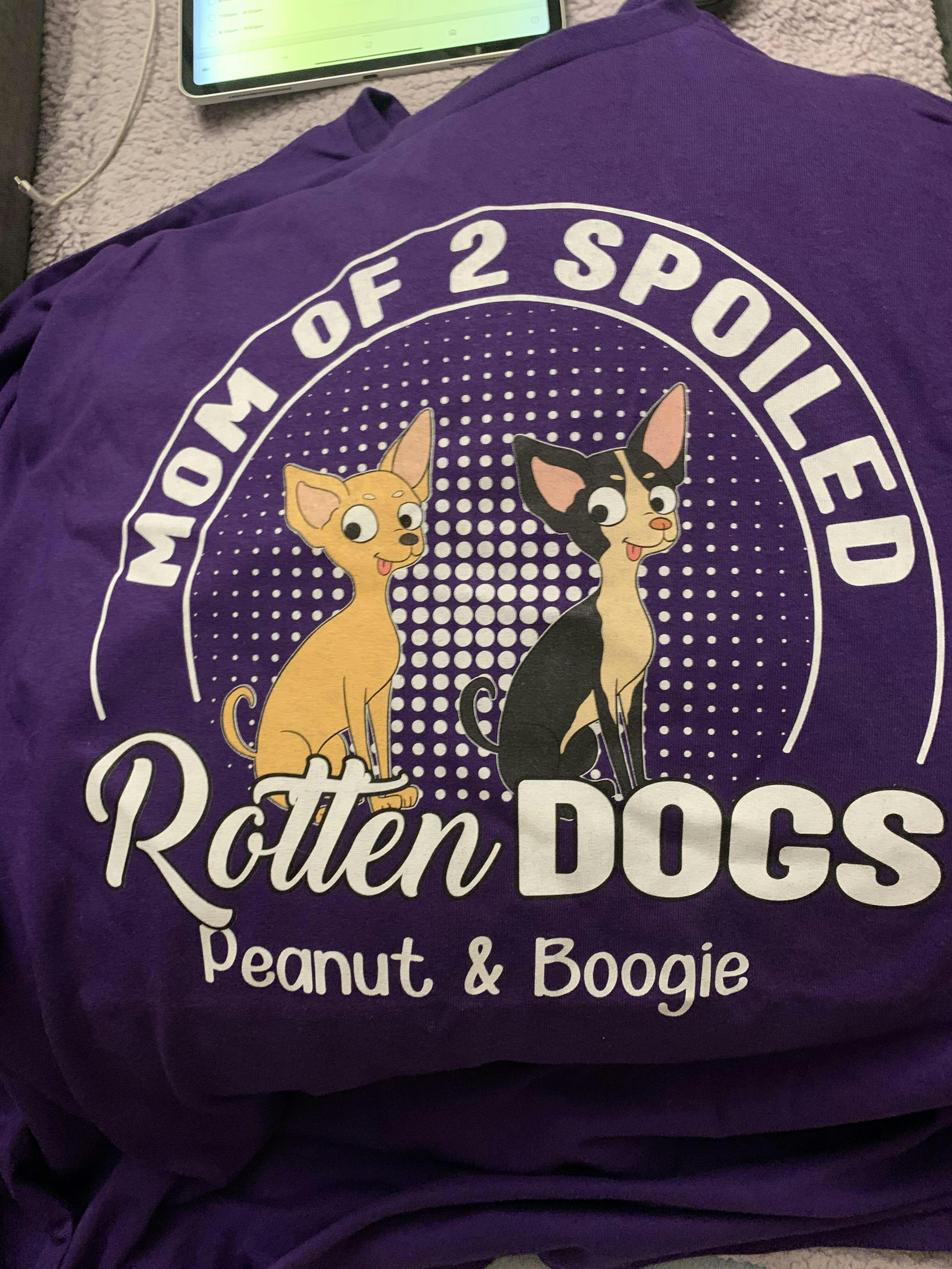 Spoiled Rotten Dog - Personalized Custom Unisex T-shirt – PAWSIONATE