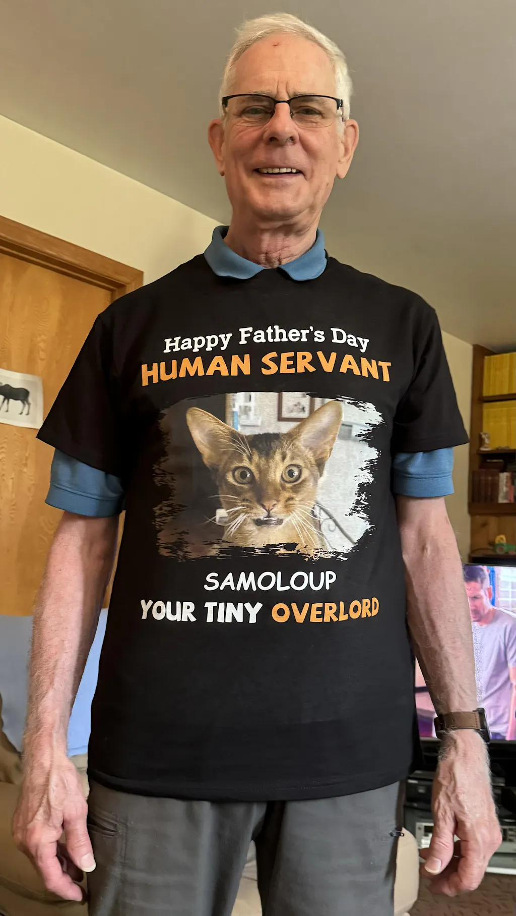 To My Human Servant - Personalized Custom Unisex T-shirt – PAWSIONATE