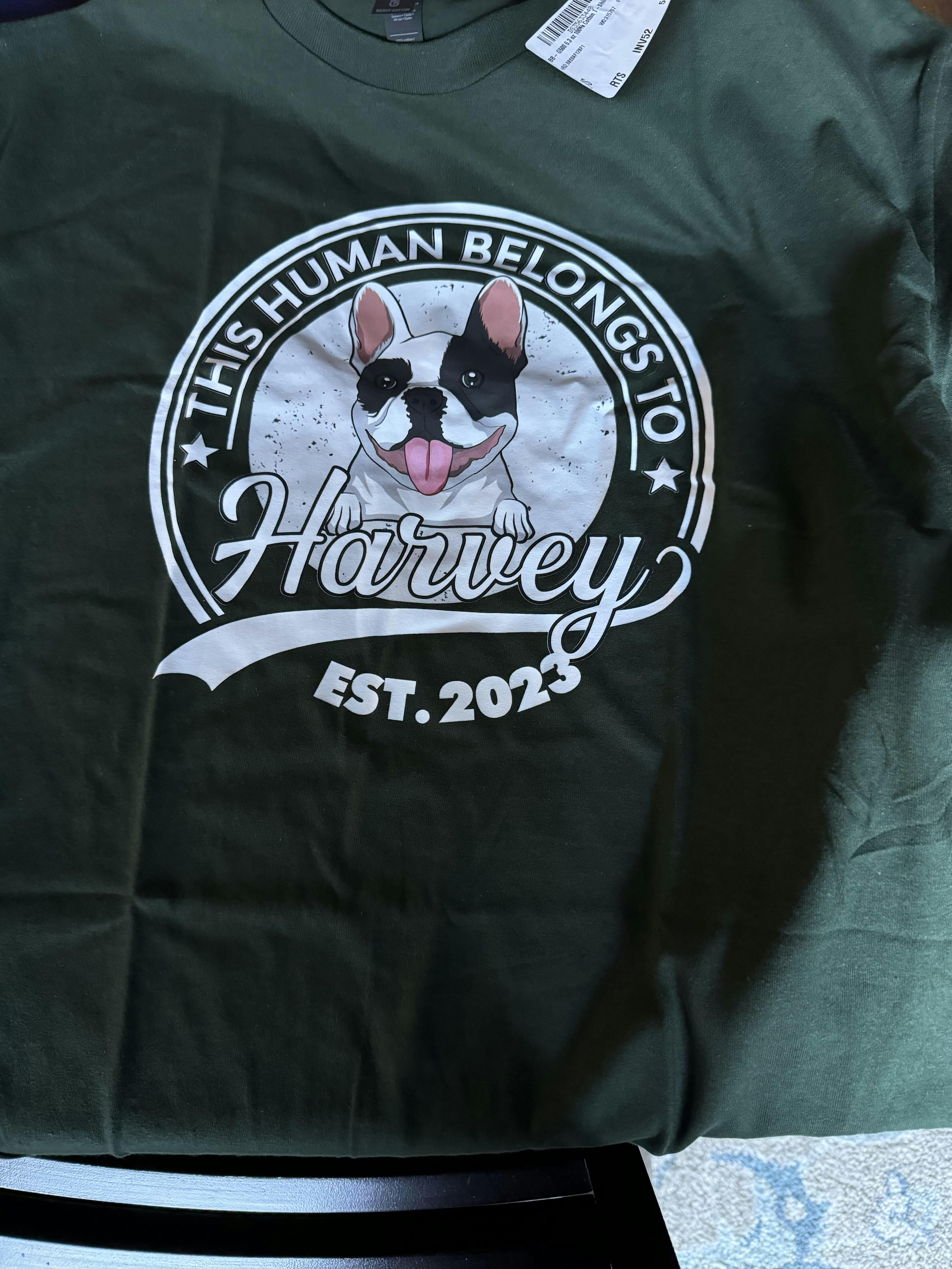 Human Belongs To Dog Version 2 - Personalized Custom Unisex T-shirt ...