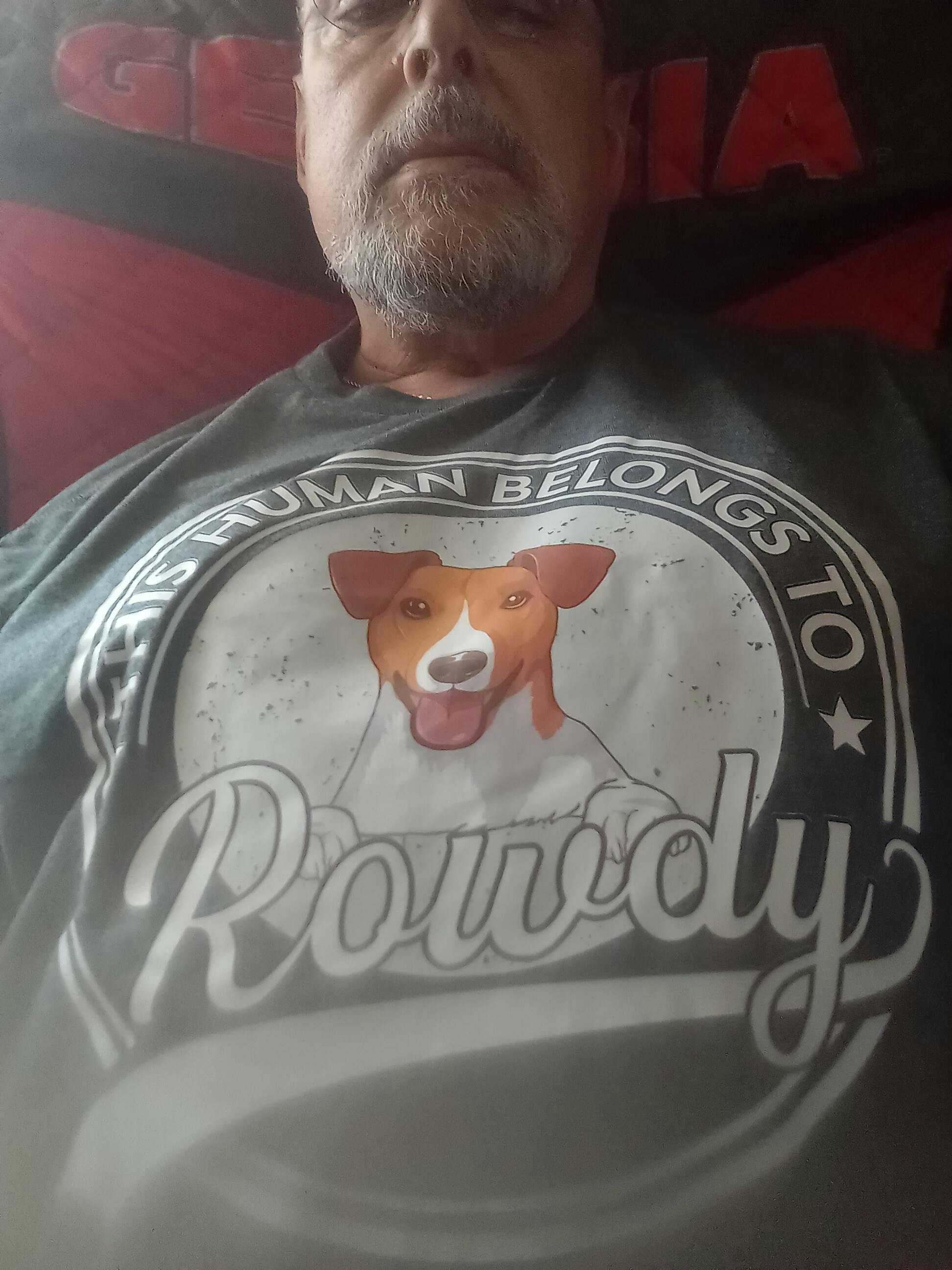 Human Belongs To Dog Version 2 - Personalized Custom Unisex T-shirt ...