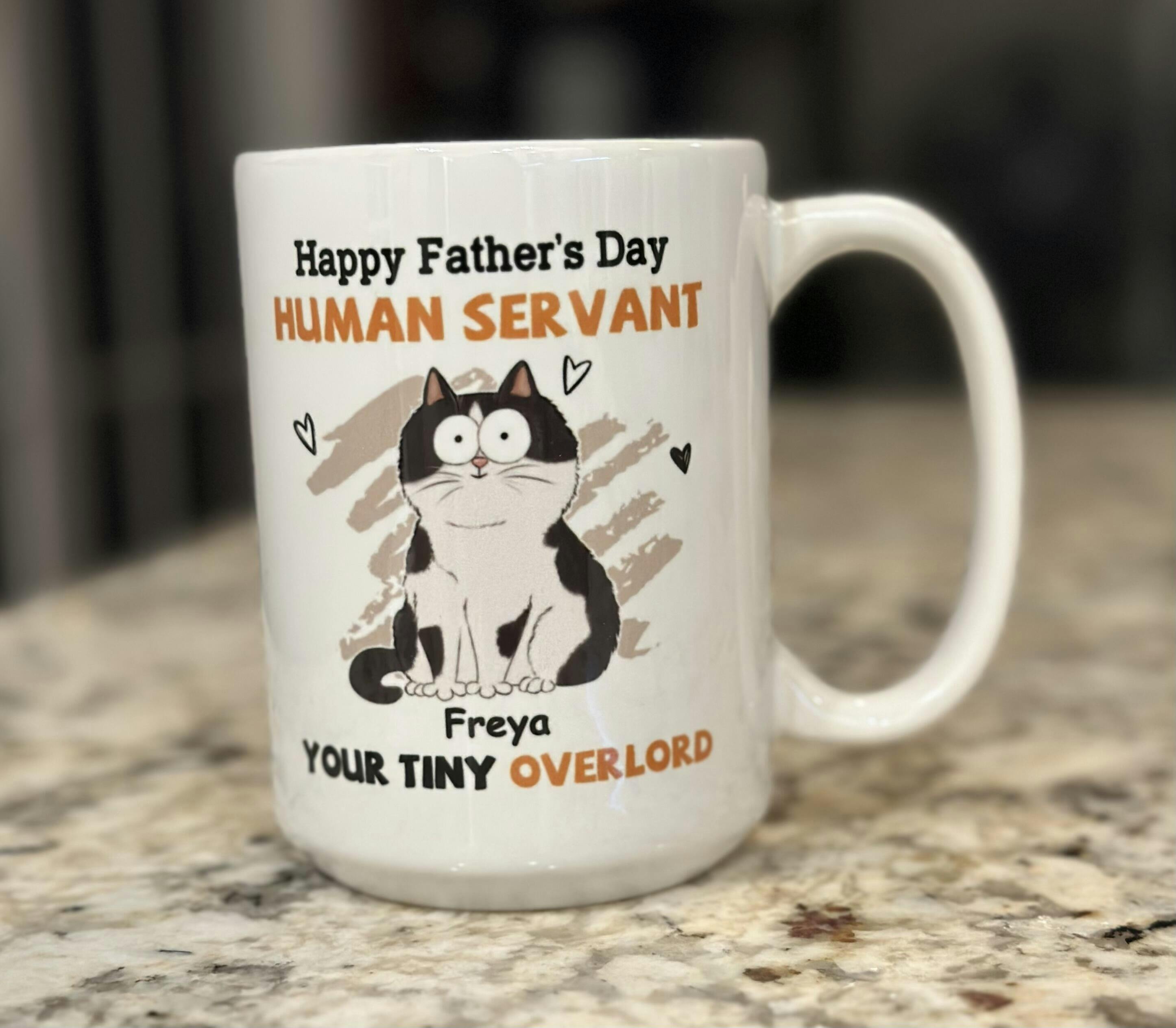 To My Human Servant - Personalized Custom Unisex T-shirt – Pawsionate