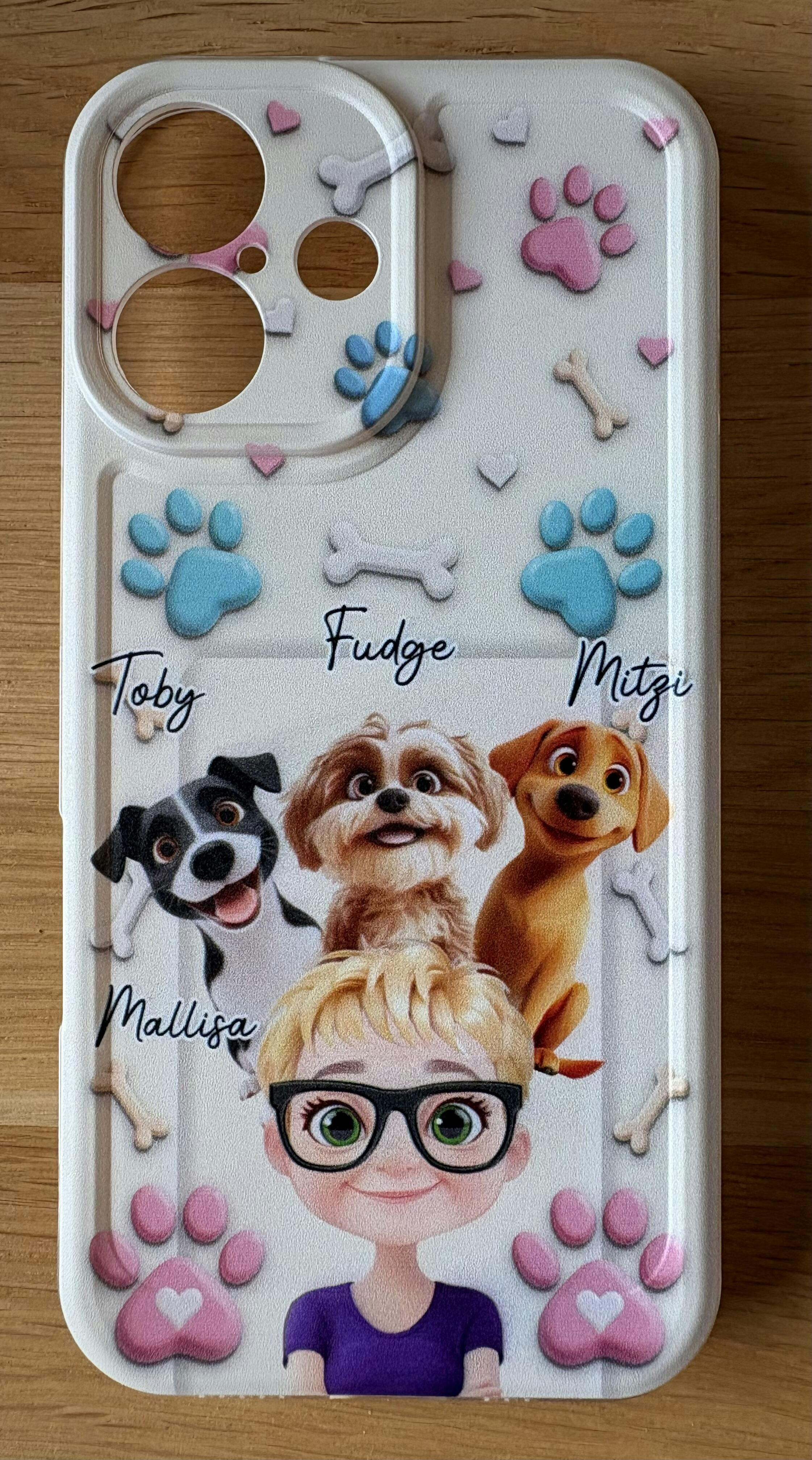 Custom cat phone case - Cats Under The Mistletoe - Personalized Custom ...